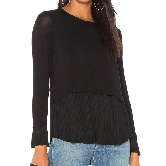 Generation Love | Tops | Generation Love Black Sophie Long Sleeve ...